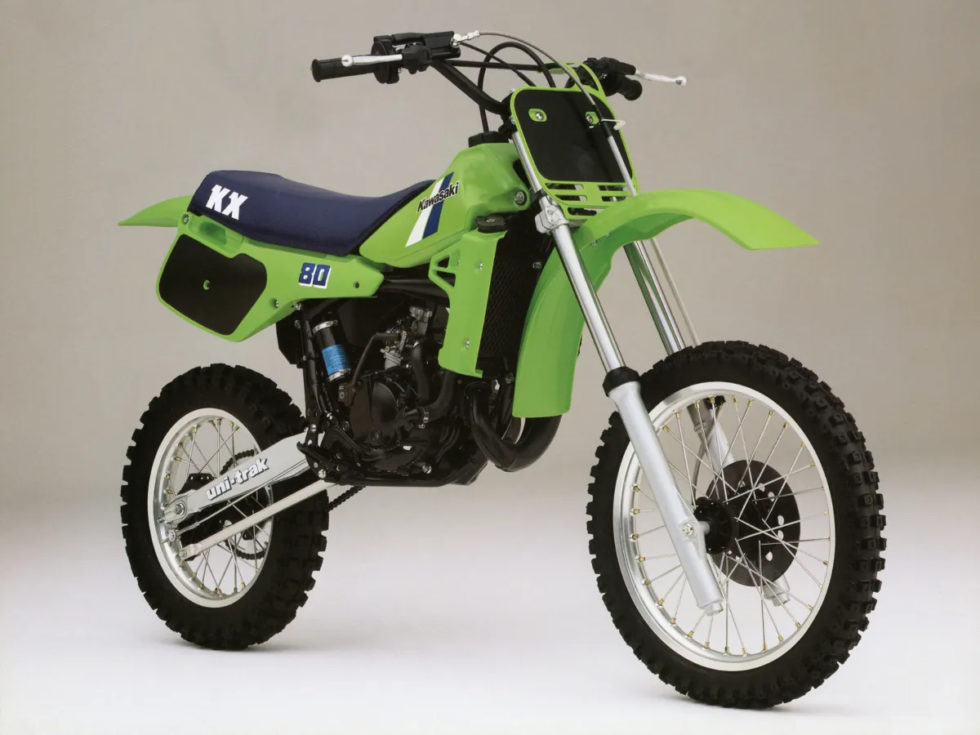 KAWASAKI KX 80 1984 – Original stickers decals kit - GummyWeld