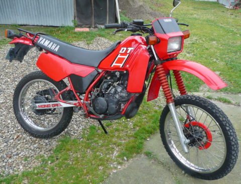 Yamaha DT 125 LC (1984) - Original stickers decals kit - GummyWeld