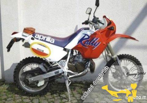 APRILIA Tuareg 125 - 1987 – ORIGINAL STICKERS DECALS KIT - GummyWeld